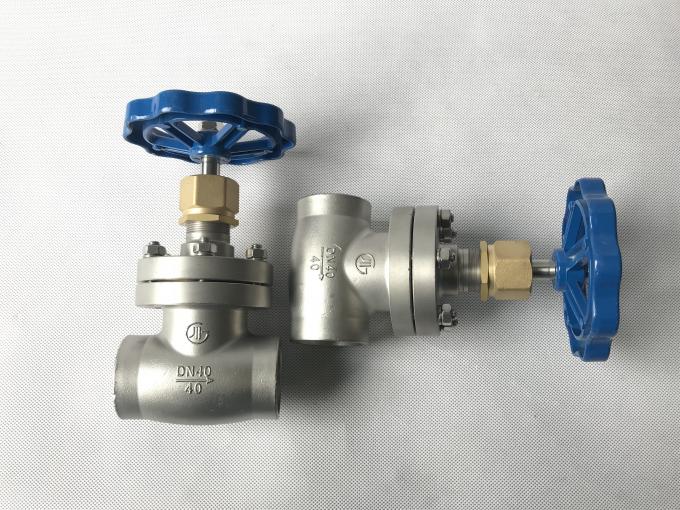 CE ISO Cryogenic Flange Jenis Globe Katup cryogenic Batang Pendek 1/8 ...